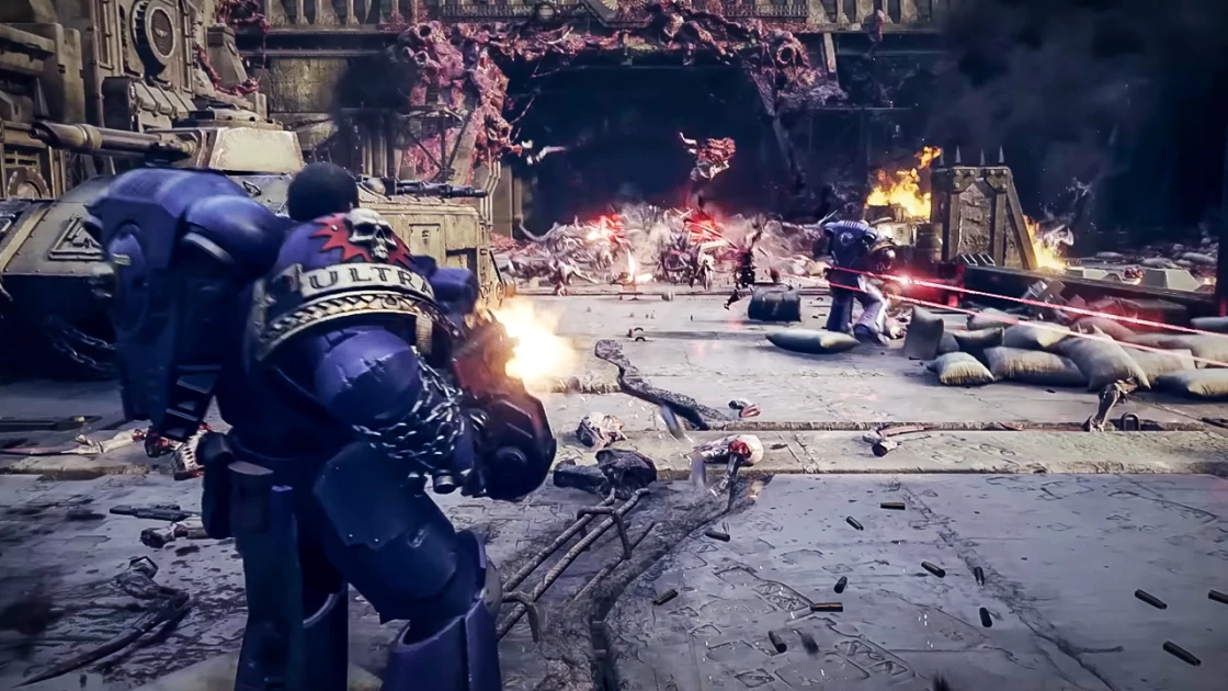 Τα νέα gameplay πλάνα του Warhammer 40,000: Space Marine 2 ...