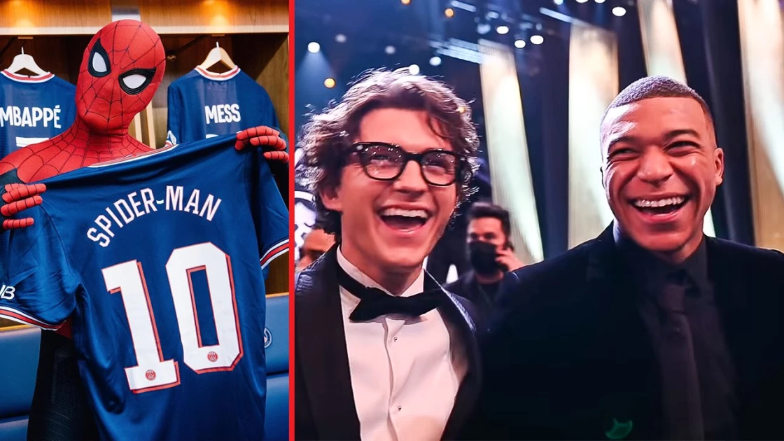 Όταν ο Spider-Man έπαιξε μπάλα με τους Μέσι και Μπαπέ (ΒΙΝΤΕΟ+ΦΩΤΟ ...